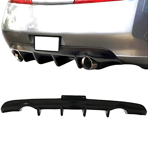 Buy Rear Bumper Diffuser Compatible With 2003-2007 Infiniti G35 Coupe ...