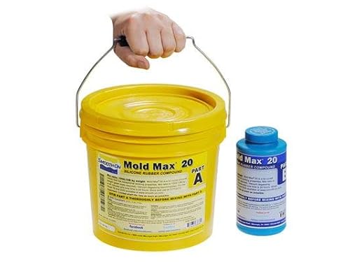 Mold Max 20 - Condensation Cure Silicone Rubber Compound - Gallon Unit ...