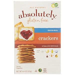 Amazon.com : Absolutely Gluten Free Original Crackers, 4.4 Ounce (Pack ...