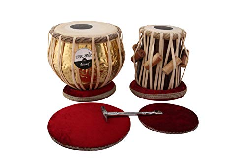 Buy Juarez Nawaab NTB-B Tabla Set with Brass Bayan and Sheesham Wood ...