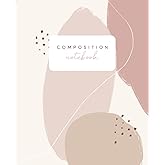 Boho Composition Notebook: College Ruled, Aesthetic Boho Style with ...