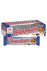 Amazon.com: Baby Ruth—Chocolatey, Peanut, Caramel, Nougat—Individually ...