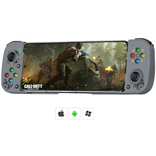 Megadream Mobile Game Controller Gamepad for iPhone iOS Android PC ...