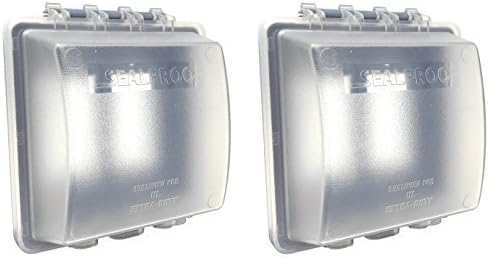 Sealproof Protector de Enchufe y receptáculo de Doble Banda para ...