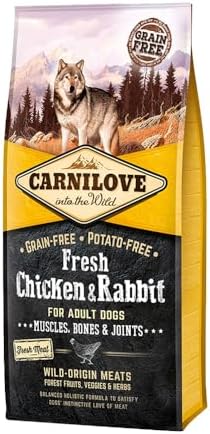 Carnilove Fresh Chicken & Rabbit for Adult Dogs 12kg price in UAE ...