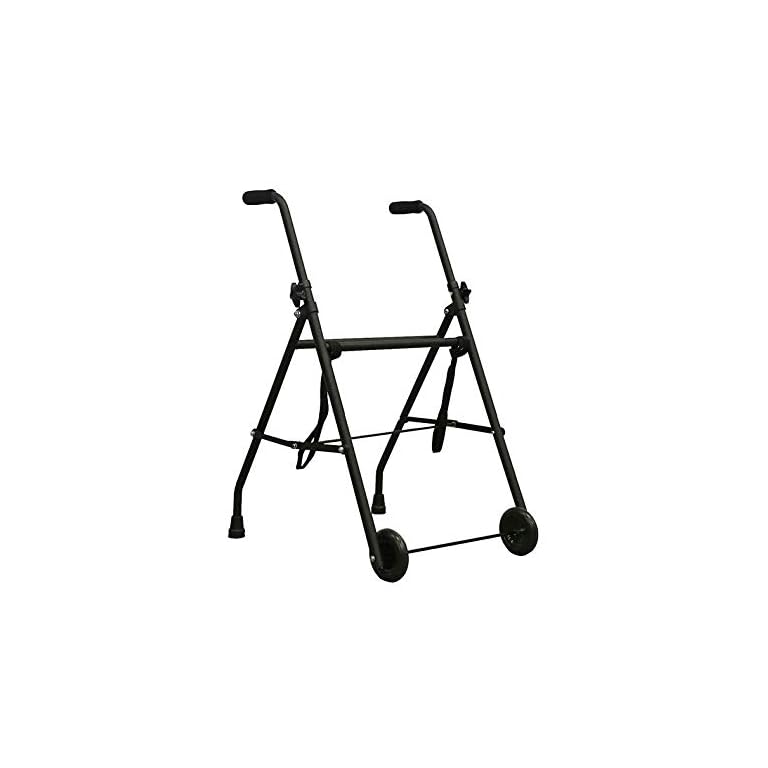 PEPE Mobility Walking Frame with Wheels, Narrow and Foldable ...