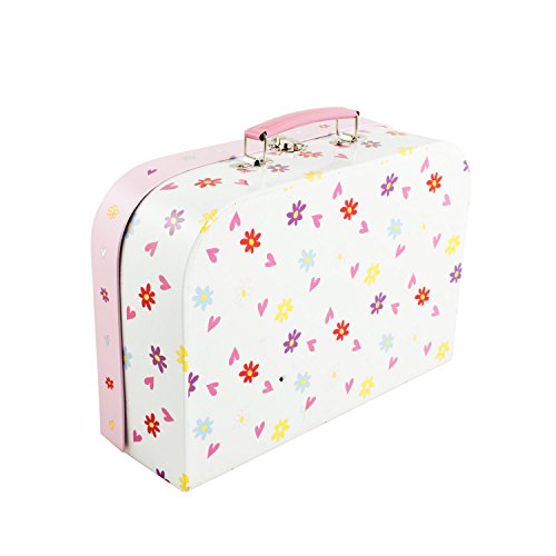 Lucy Locket 'Fairy Tale' Metal Tea Set & Carry Case Toy (14 Piece Pink ...