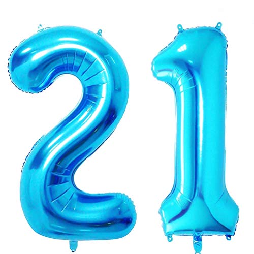 21 number balloons brand outlet
