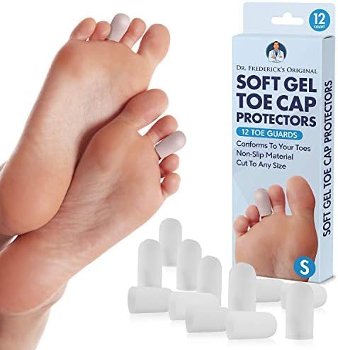 Dr. Frederick's Original Soft Gel Toe Protectors for Men & Women - 12 ...