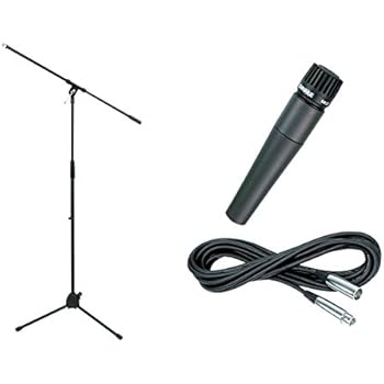 Amazon.com: Shure SM57, Stand & Cable Package: Musical Instruments