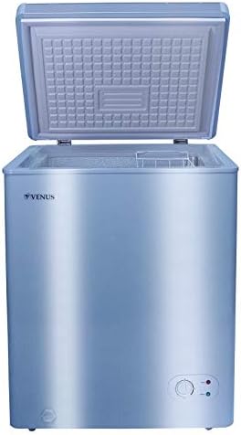 VENUS Single Door Chest Freezer, Titanium Silver Finish - VCF150 price ...