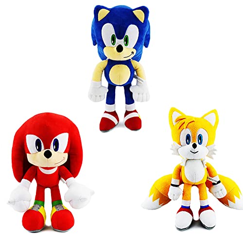 12 inch Sonic Stuffed Plush Toys, Soft and Cuddly, Sonic, Miles ...