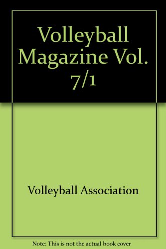 Volleyball Magazine Vol. 7/1: Volleyball Association: Amazon.com: Books