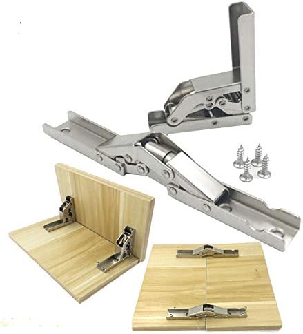 MING 2 Pack 90 Degree Angle Bracket Support Folding Display Stand ...