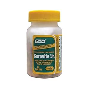 Amazon.com: Cerovite Jr. Children's Chewable 60 Tabs: Health & Personal ...