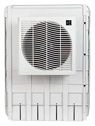 MASTERCOOL 4000 cfm Direct-Drive Window Evaporative Cooler, Covers 2000 ...