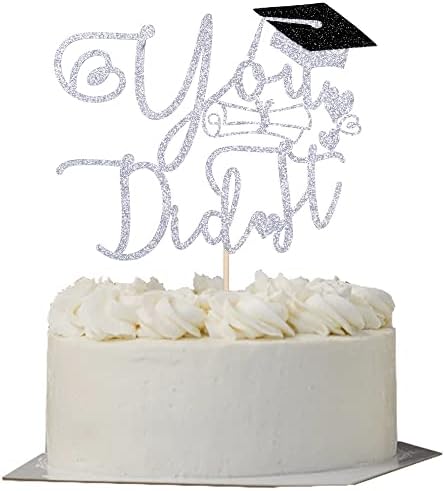 DWINGEIMM You did it Graduation Cake Topper,2022 Graduation Party ...
