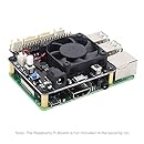 Amazon.com: Geekworm Raspberry Pi 4B/3B+/3B X735 Power Management with Safe Shutdown Auto ...