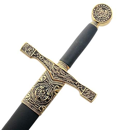 Vulcan Gear 33" Medieval Crusader Sword with Scabbard Series Choose ...