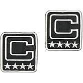 Amazon.com: 2Pcs Captain C Patch, Embroidered Iron-On Patch for Jersey ...