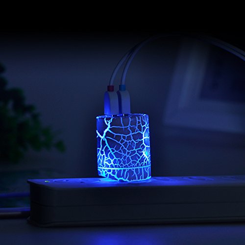 LED Glow USB Wall Charger