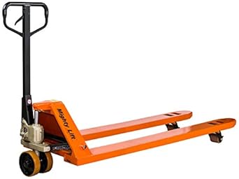 Mighty Lift ML55L Super Easy Pull Pallet Jacks Trucks, 5, 500 lb ...