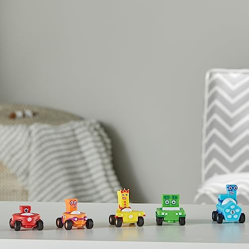 hand2mind Numberblocks Mini Vehicles, Toy Vehicle Playsets, Race Car ...