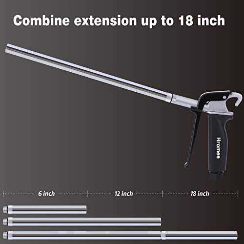 Hromee 12 Pieces High Flow Air Blow Gun Kit with Safe Quiet Xtreme ...