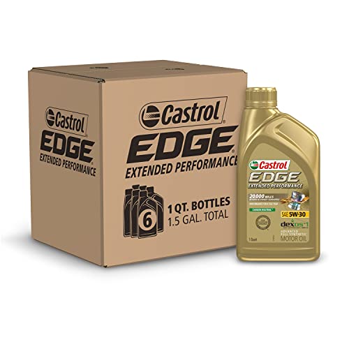 Castrol Edge Extended Performance 5W-30 Advanced Full Synthetic Motor ...
