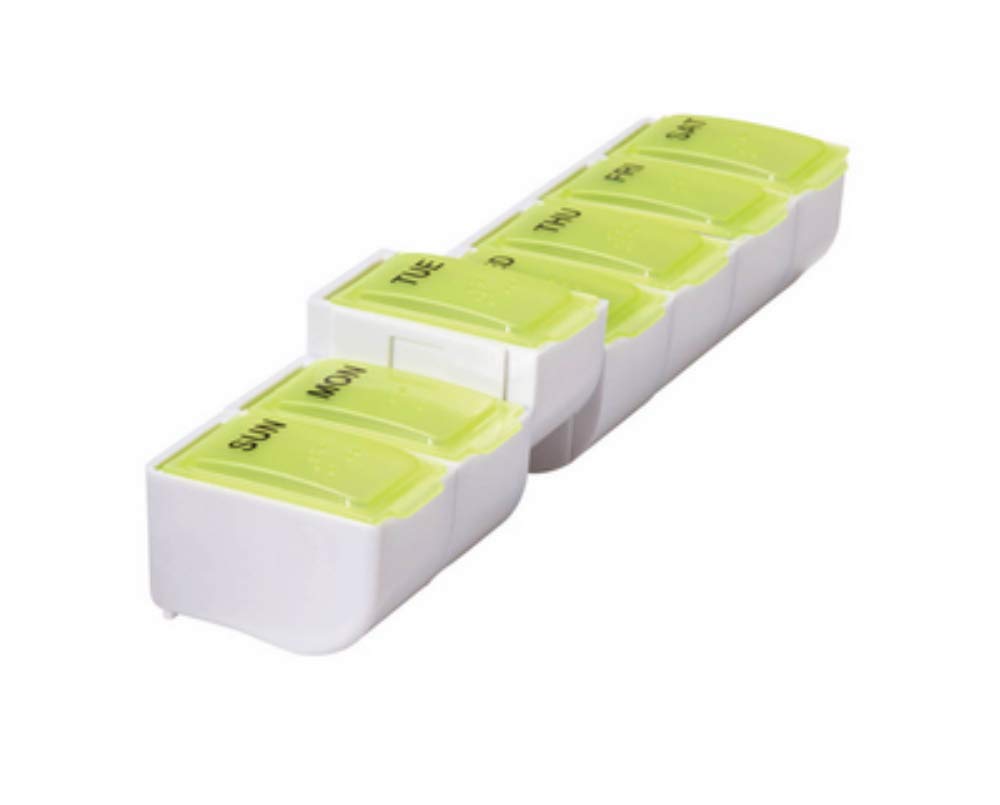 Amazon.com: Detach N' Go Single Daily Pill Box (Pink): Health ...