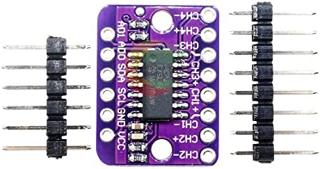 MCP3424 Digital I2C ADC 4 Channel Conversion Module For Raspberry Pi ...