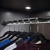 Amazon.com: Closet Rod with LED Complete Kit, Polished Chrome (48 ...
