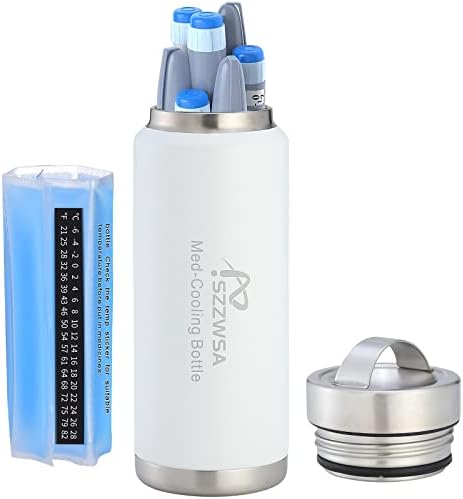 Portable Insulin Cooler Travel Case, Diabetic Insulin Vial Carrying ...