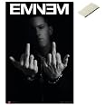 Amazon.com: Bundle - 2 Items - Eminem Middle Fingers Poster - 91.5 x ...