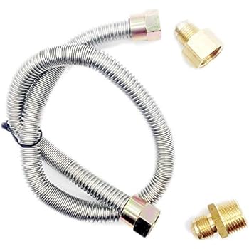 Amazon.com: Meter Star Propane fire Pit Whistle Free Gas Flex Line for ...