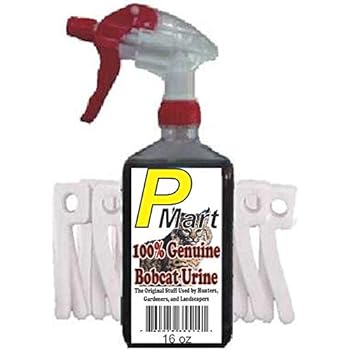 Amazon.com : The Pee Mart - Bobcat Urine P-Wick Combo 16 oz E-Z Trigger ...