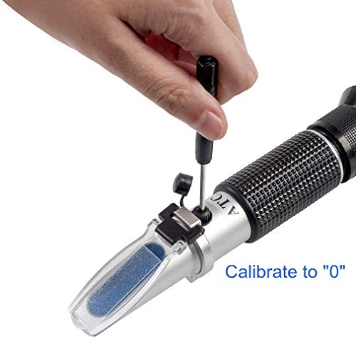 Brix Refractometer with ATC, Hobein Digital Handheld Refractometer for ...