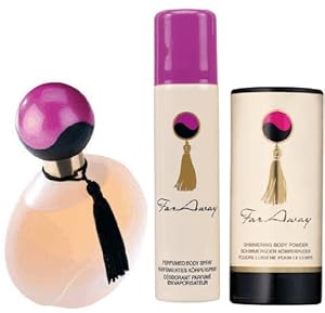 Avon Far Away Eau de Perfume Spray, Body Spray and Body Powder: Amazon ...