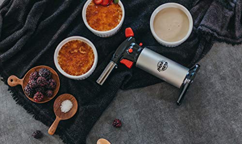 Creme Brulee Torch Set - Butane Torch Kit - Kitchen Torch - Blow & Food ...
