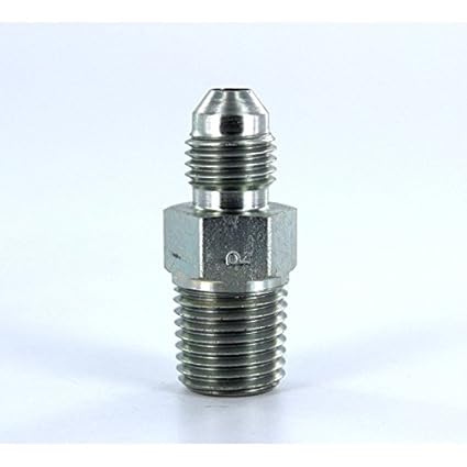 Parker 6-6 FTX-S Male Adapter 3/8 JIC X 3/8 NPT Male Steel: Amazon.com ...