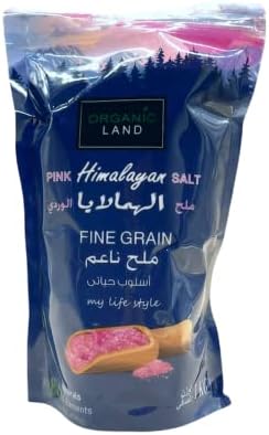 Organic Land Himalaya Fine Grain Salt, 1 kg price in Saudi Arabia ...