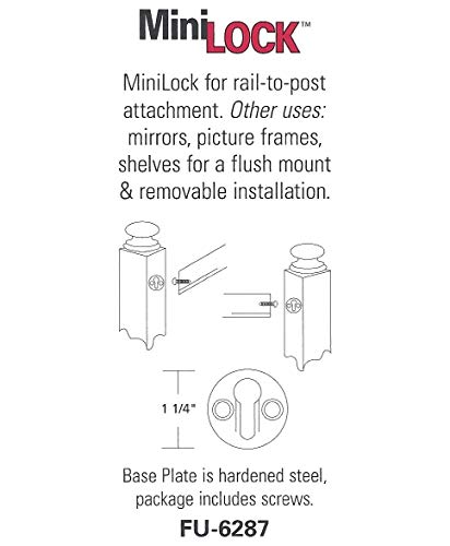 MiniLock Handrail to Post Fastener | BuildingSupplyStore.org