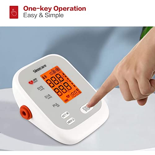Sinocare Blood Pressure Monitor How To Use at Nathan Oneill blog