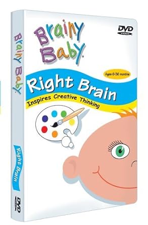 Brainy Baby Right Brain- DVD by Brainy Baby: Amazon.co.uk: DVD & Blu-ray