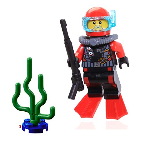 LEGO City Deep Sea Scuba Diver Minifigure - Loose | Pricepulse