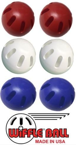 Wiffle Ball U.S.A Set Includes - Official Wiffle Ball Products - Red ...