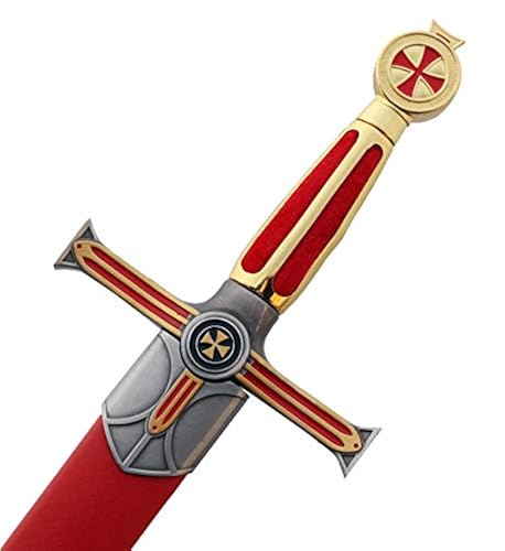 Vulcan Gear 33" Medieval Crusader Sword with Scabbard Series Choose ...
