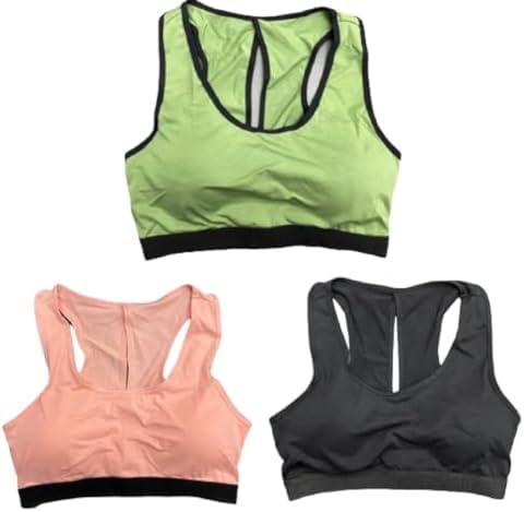 سعر Lasso Pack Of 3 Plain Padded Cotton Soft Bra Model 855 - XL ...