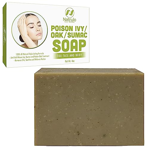 Poison Ivy Soap Bar - All Natural Poison Ivy Relief - Anti-Itch Skin ...