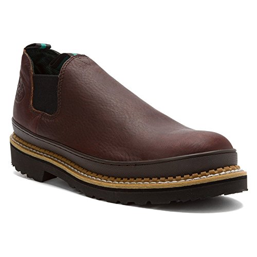 Georgia Giant Men’s Romeo Slip-On Work Shoe,Brown,12 W on Galleon ...